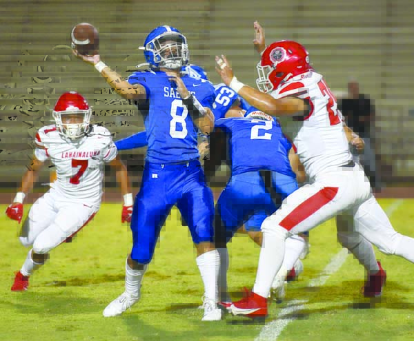 Lunas in familiar position — 1st place | News, Sports, Jobs - Maui News